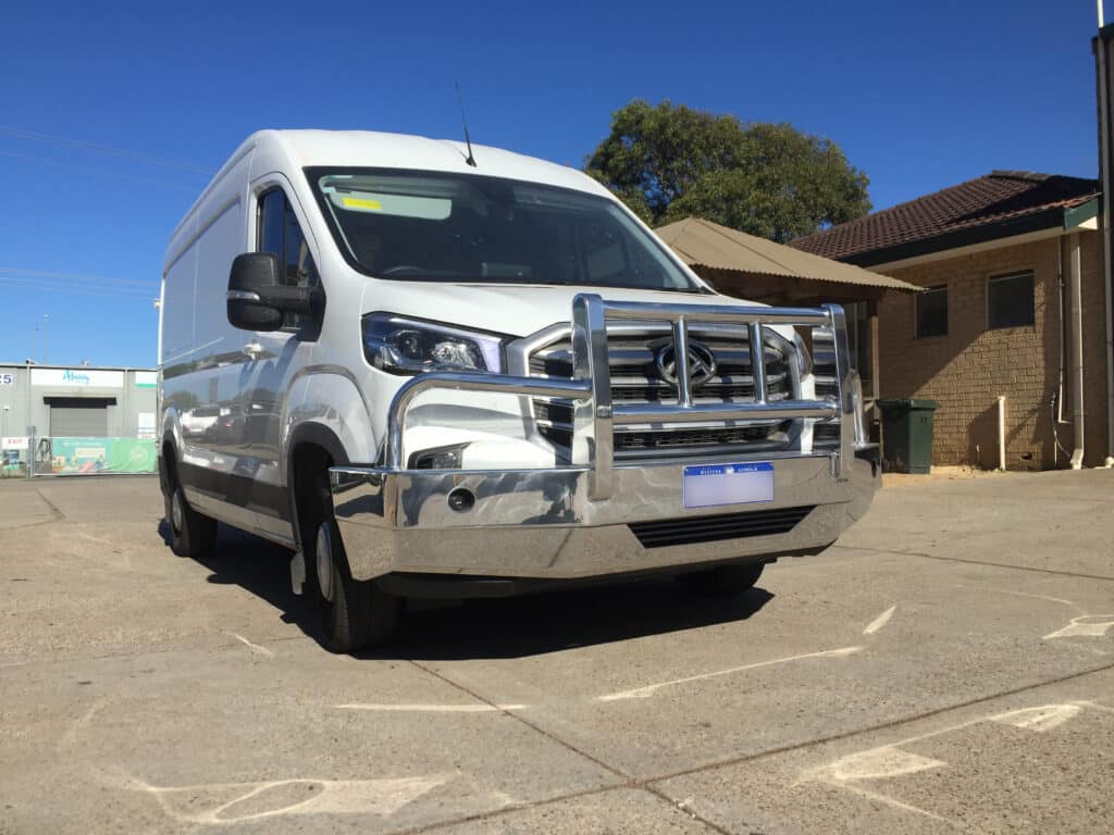 SAIC Motors LDV Deliver 9 Bullbar | Irvin Bullbars Perth | SAIC Motors ...