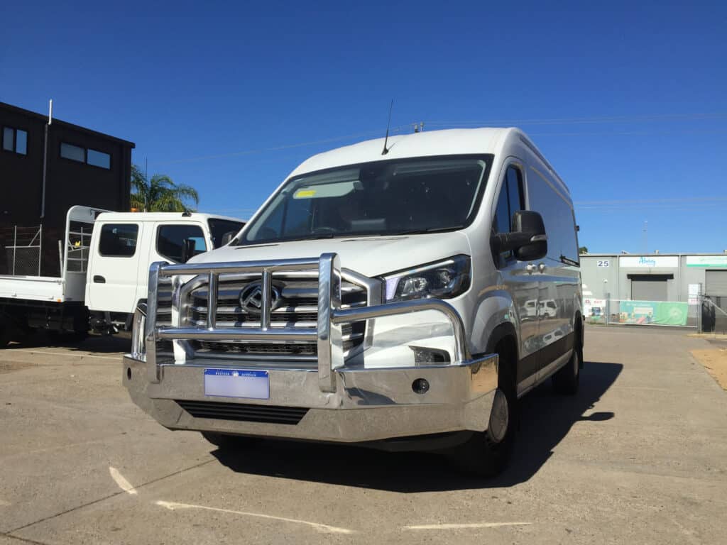 SAIC Motors LDV Deliver 9 Bullbar | Irvin Bullbars Perth | SAIC Motors ...